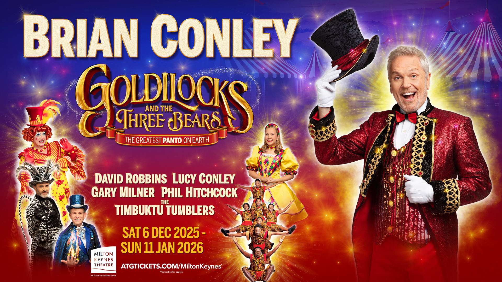 Goldilocks and the Three Bears (Pantomime) Tickets | Milton Keynes Theatre in Milton Keynes ...